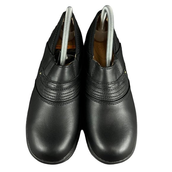 Ariat | Shoes | Ariat Safety Clog Steel Toe Black Slip On Shoes 002368 ...